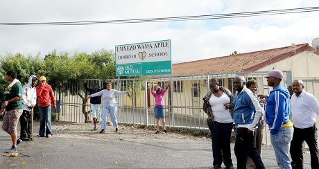 Clashing Protesters During Confrontations Between Coloured Editorial ...