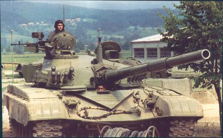Yugoslavia Civil War Yugoslavian Federation T72 Editorial Stock Photo - Stock Image | Shutterstock