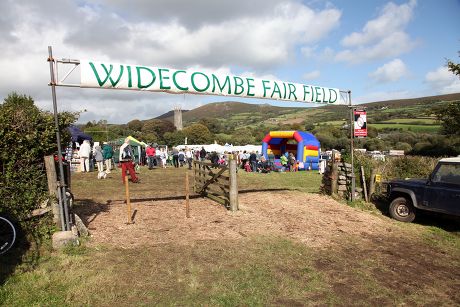 Entrance Widecombe Fair Dartmoor Devon England Editorial Stock Photo ...