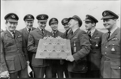 Raf Gnat Aerobatic Team Presentation Plaque Editorial Stock Photo ...