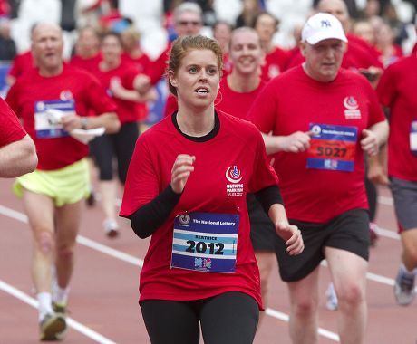 Princess Beatrice National Lottery Olympic Park Editorial Stock Photo ...