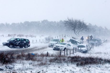 Emergency Services Attend Seven Vehicle Accident Editorial Stock Photo ...