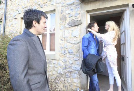 Debbie Dingle Charley Webb Cameron Dominic Editorial Stock Photo ...