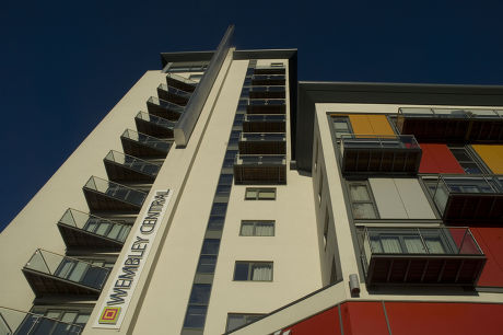Wembley Central Apartment Block Central Square Editorial Stock Photo ...