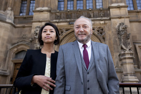 GEORGE GALLOWAY R WIFE PUTRI GAYATRI Editorial Stock Photo - Stock ...