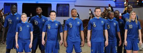France Unveils New Football Strip European Editorial Stock Photo ...
