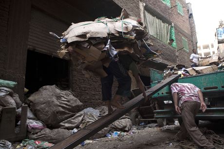 'The Zabbaleen', Garbage collectors in Cairo, Egypt - 09 Apr 2012 Stock ...