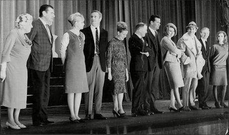 Rehearsal Royal Command Film Show 1964 Editorial Stock Photo - Stock ...