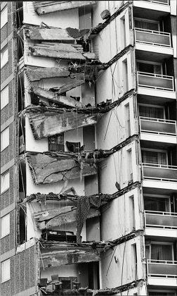 Explosion Ronan Point Flats Canning Town Redaktionelles Stockfoto ...