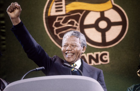 Nelson Mandela Concert at Wembley Stadium, London, Britain - 1990 Stock ...