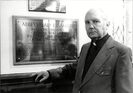 Rev Lawrence Davies Abbeystead Memorial Explosions Editorial Stock ...