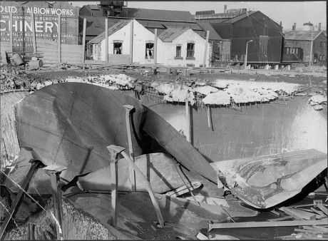 Huge Underground Oil Tank Exploded Killing Editorial Stock Photo ...