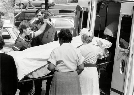 One Abbeystead Disaster Victims Being Transported Editorial Stock Photo ...