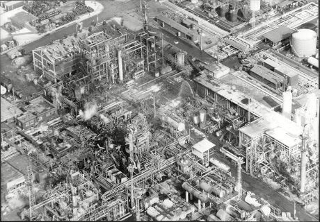 Aerial View Site Shell Stanlow Refinery Editorial Stock Photo - Stock ...