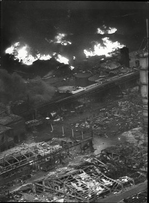 AERIAL VIEW AFTER EXPLOSION FLIXBOROUGH NYPRO Editorial Stock Photo ...