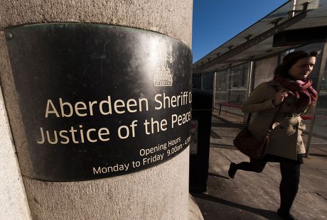 Aberdeen Sheriff Court Aberdeen Scotland Britain Editorial Stock Photo ...