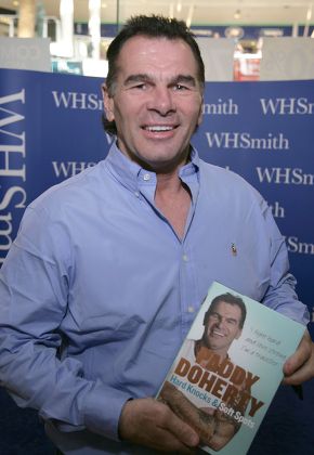 Paddy Doherty at WHSmith Cribbs Causeway to promote his book 'Hard ...