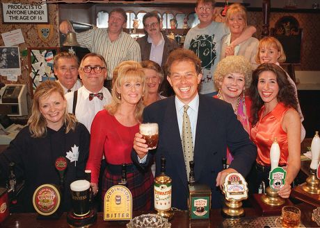 Tony Blair Cast Members Rovers Return Editorial Stock Photo - Stock ...