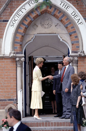 Princess Diana Society Deaf Editorial Stock Photo - Stock Image ...