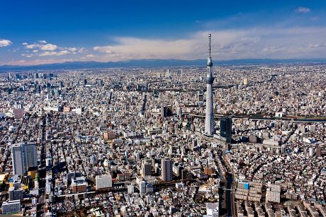 Aerial View Tokyo Sky Tree Japan Editorial Stock Photo - Stock Image | Shutterstock