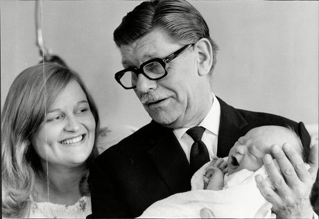Actor Deryck Guyler His New Grandson Editorial Stock Photo - Stock ...