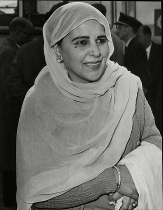 Begum Akbar Jahan Abdullah Wife Sheikh Editorial Stock Photo - Stock ...