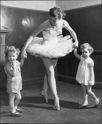 Ballet Dancer Clementina Bentine Nee Clementina Editorial Stock Photo ...