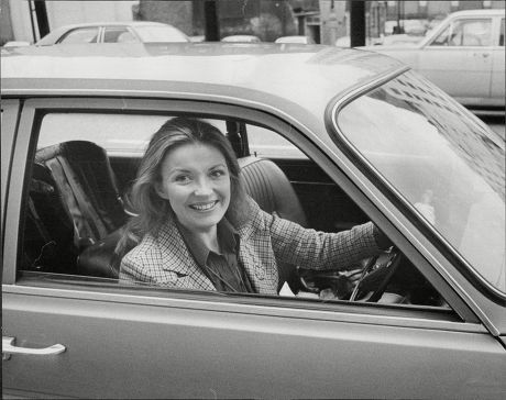 Actress Hannah Gordon Driving Her Car Editorial Stock Photo - Stock ...
