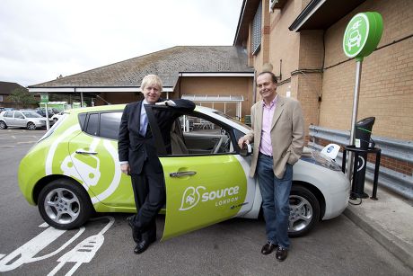 Mayor Boris Johnson Driving Electric Car Editorial Stock Photo - Stock ...