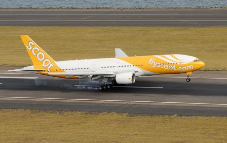 Scoot Airlines first ever flight from Singapore to Sydney, Australia ...