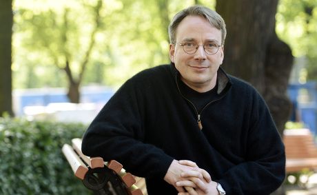 Linus Torvalds in Helsinki, Finland - 13 Jun 2012 Stock Pictures ...