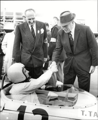 Trevor Taylor Motor Racing Driver Shaking Editorial Stock Photo - Stock ...