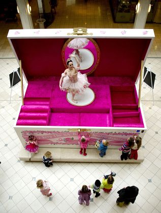Lifesize Music Box Real Ballerina Inside Editorial Stock Photo - Stock ...
