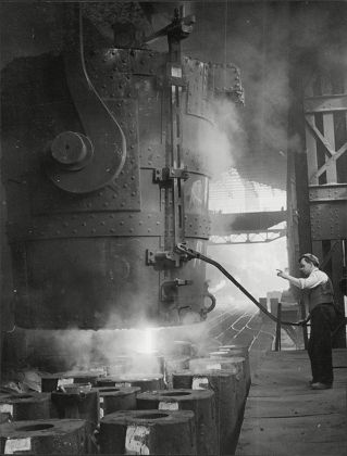 Wwii Ammunition Factories Vickers Naval Gun Editorial Stock Photo ...