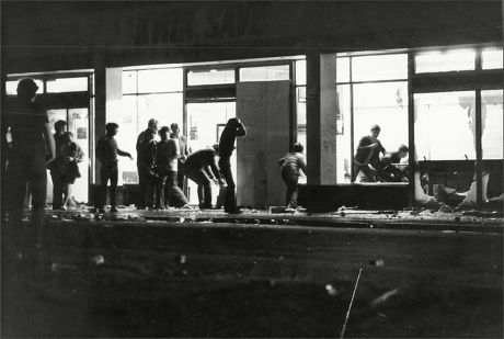 Scenes During Toxteth Riots Liverpool 1981 Editorial Stock Photo ...