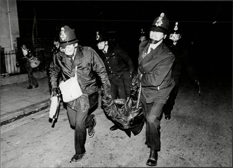 Scenes During Toxteth Riots Liverpool 1981 Editorial Stock Photo ...
