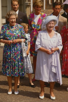 Queen Elizabeth Ii Queen Mother Princess Editorial Stock Photo - Stock ...
