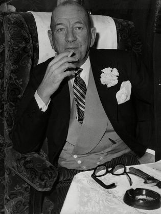 Actor Sir Noel Coward On Special Editorial Stock Photo - Stock Image ...