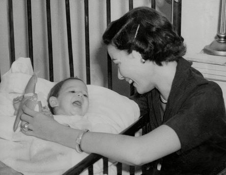 Gene Tierney Actress Baby Daughter Christina Editorial Stock Photo ...