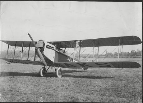 Sopwith Wallaby British Singleengined Longrange Biplane Editorial Stock ...
