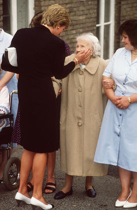 Diana Visiting Lord Gage Centre Editorial Stock Photo - Stock Image ...