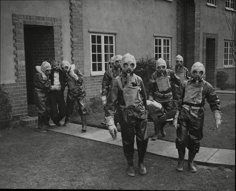Arp Air Raid Protection Wwii Gas Editorial Stock Photo - Stock Image ...