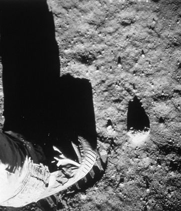 Footprint On Moon During Apollo 11 Editorial Stock Photo - Stock Image ...