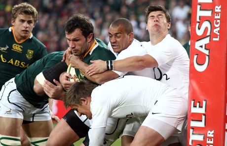 Bismarck Du Plessis Tackled By Toby Editorial Stock Photo - Stock Image ...