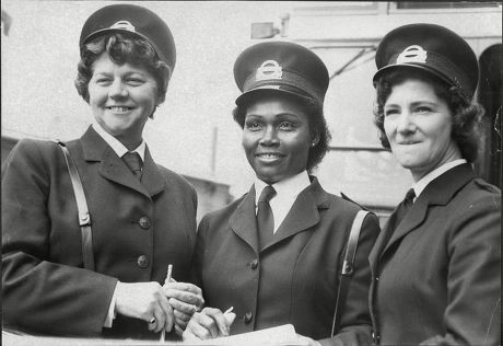 First Women London Bus Inspectors Lr Editorial Stock Photo - Stock ...