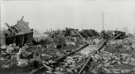 Ammunition Train Explosion Savernake Forest Wiltshire Editorial Stock ...