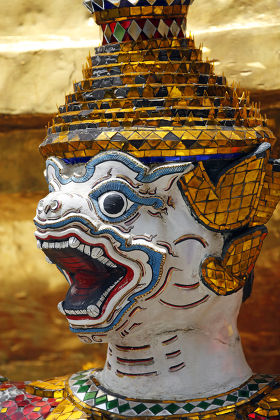 Ugly Grotesque Face Masks On Statues Editorial Stock Photo - Stock ...
