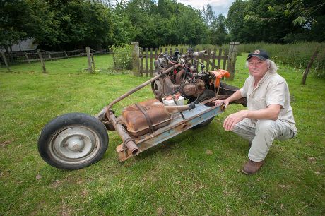 __COUNT__ Man builds working motorcycle out of car parts after getting ...