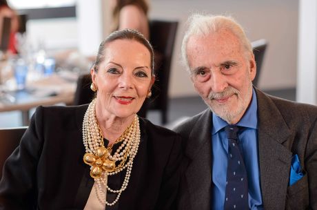 Christopher Lee Wife Birgit Editorial Stock Photo - Stock Image ...