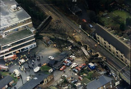 Aerial View Goods Train Derailed Bexley Editorial Stock Photo - Stock ...